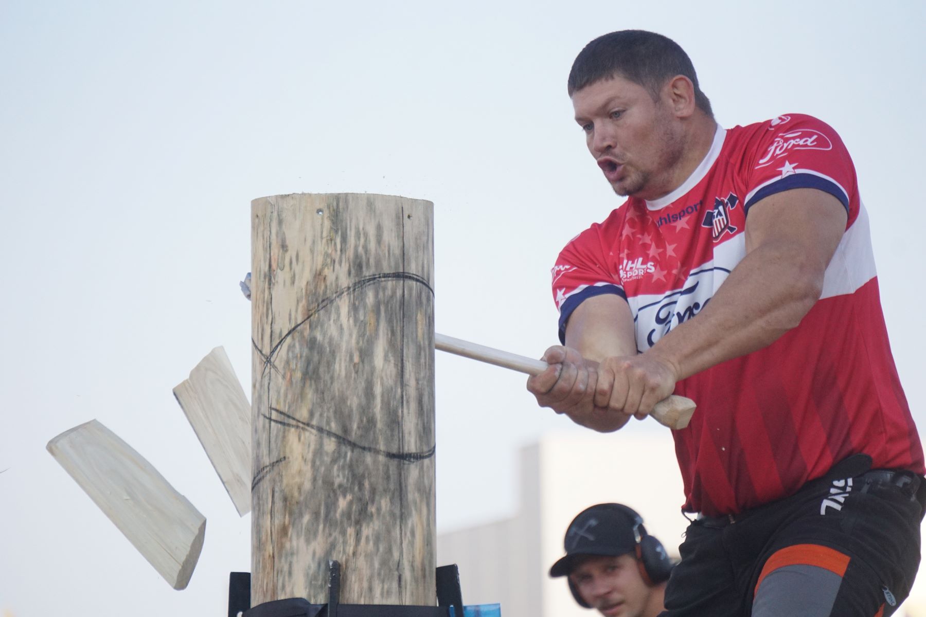Timbersport athlete Lentz upholds the lumberjacking tradition of his ...